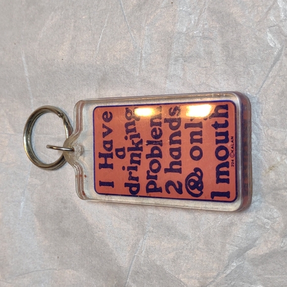 Vintage | Accessories | Funny Vintage Keychaini Have A Drinking Problem ...